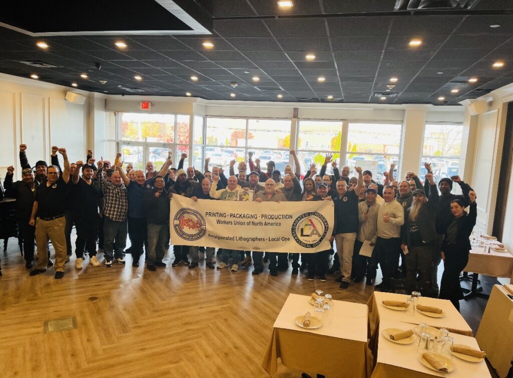 Amalgamated Lithographers Union – Local One-L